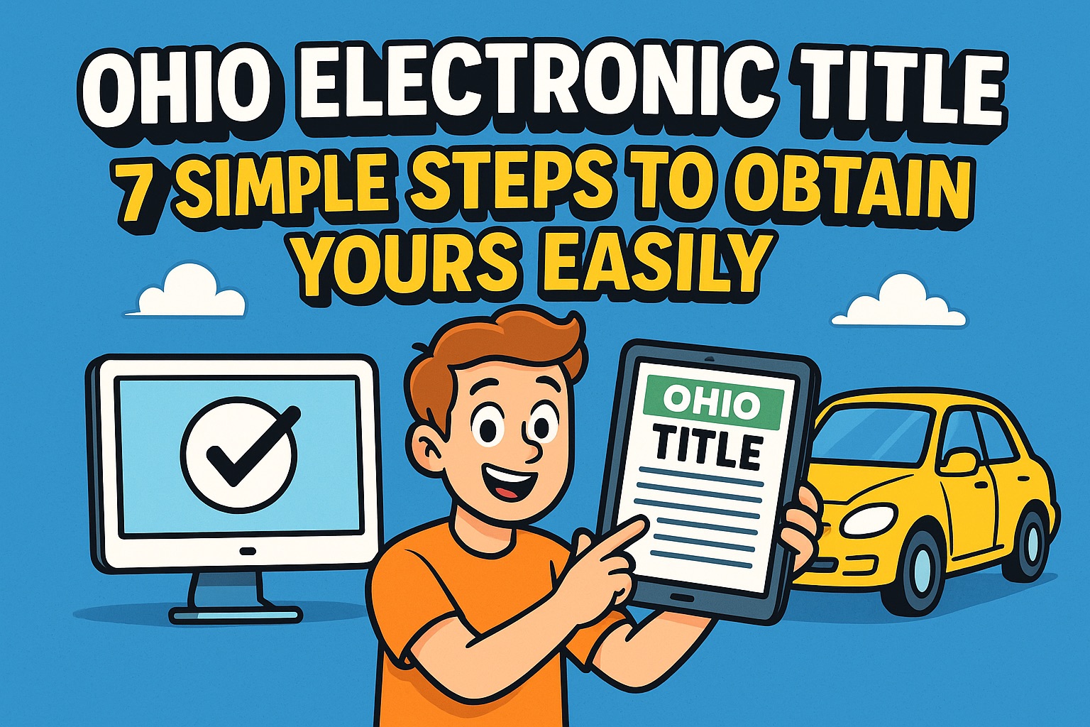 Ohio Electronic Title: 7 Simple Steps to Obtain Yours Easily